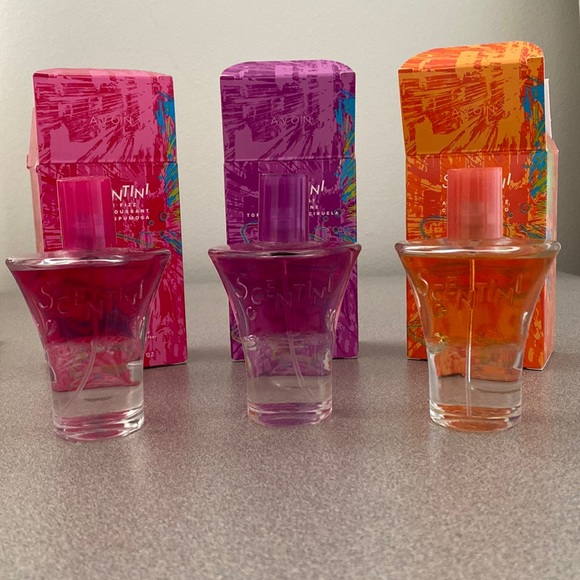 Avon | Other | Avon Scentini Set Of 3 Rose Fizz Plum Twist Citrus Chill ...